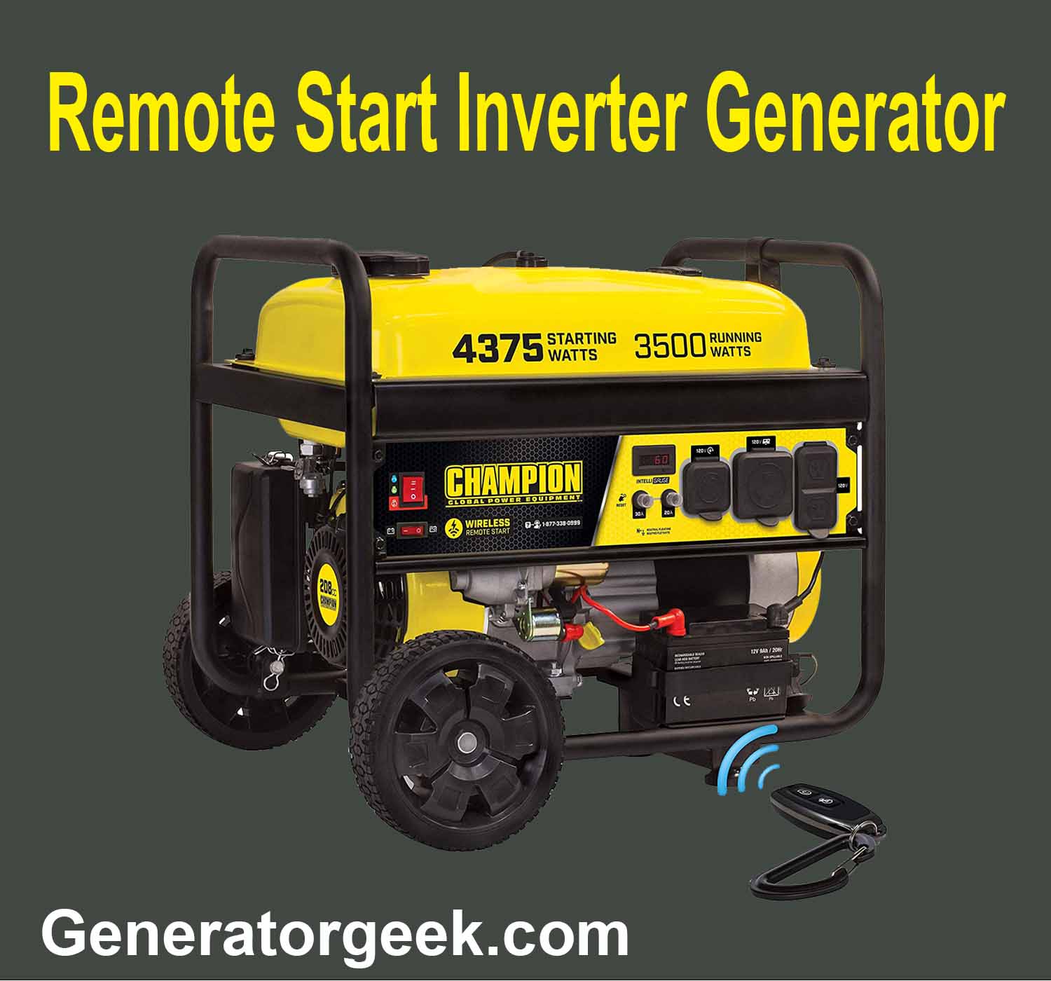 Remote Start Inverter Generator: A Convenient and Efficient Power Solution